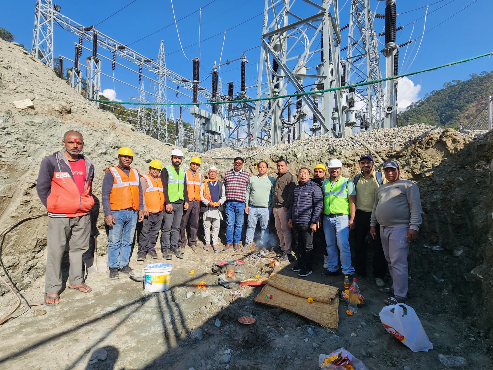 Stone laying ceremony of 132 kV Modi-Kusma Transmission Line Project ...